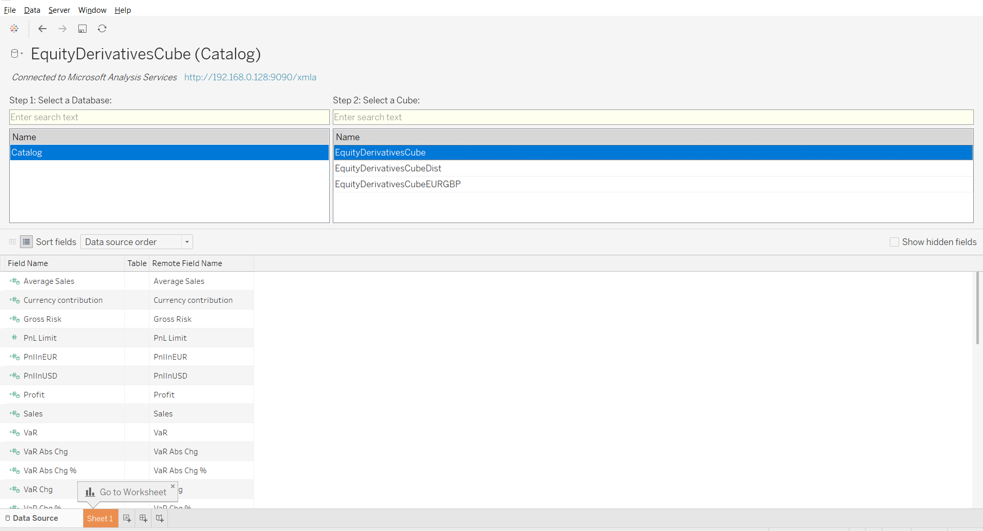 Querying ActivePivot : Business Front-ends | ActivePivot